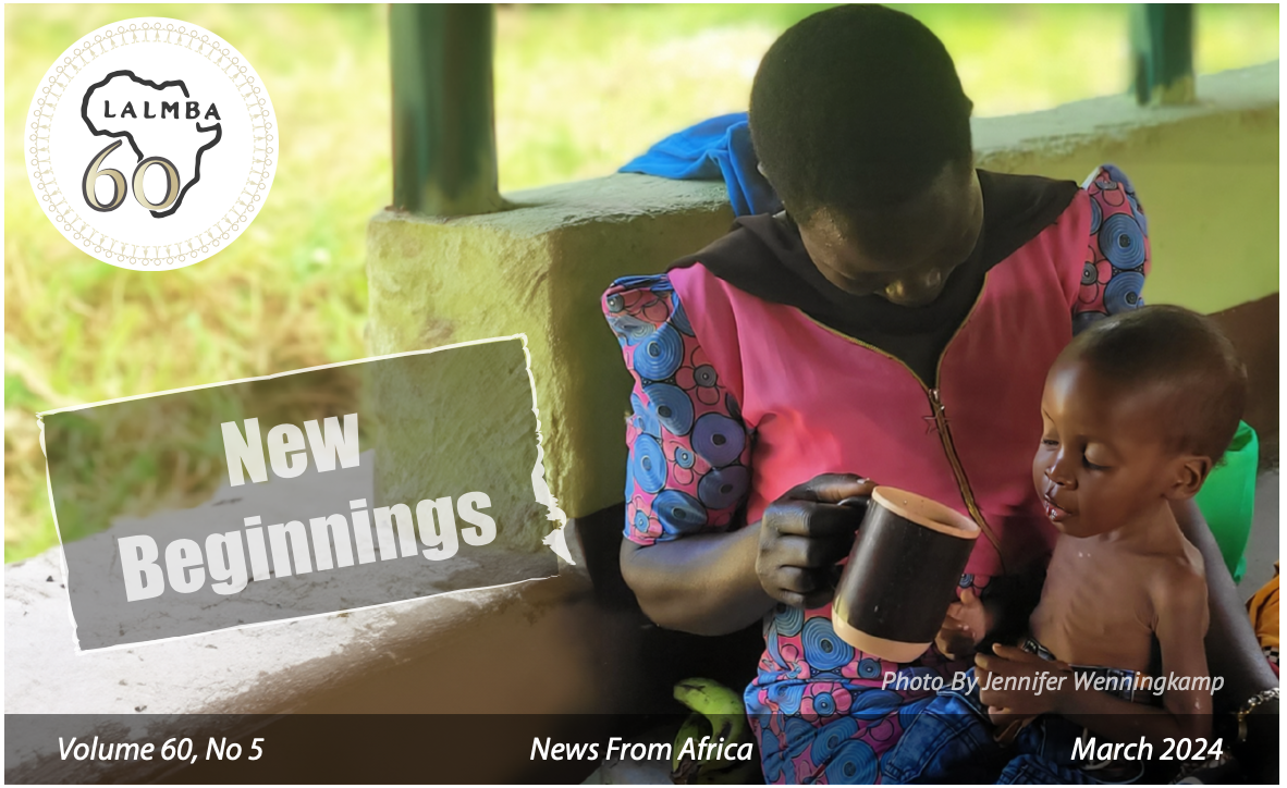 News From Africa. Vol. 60, No. 5 - Lalmba Association